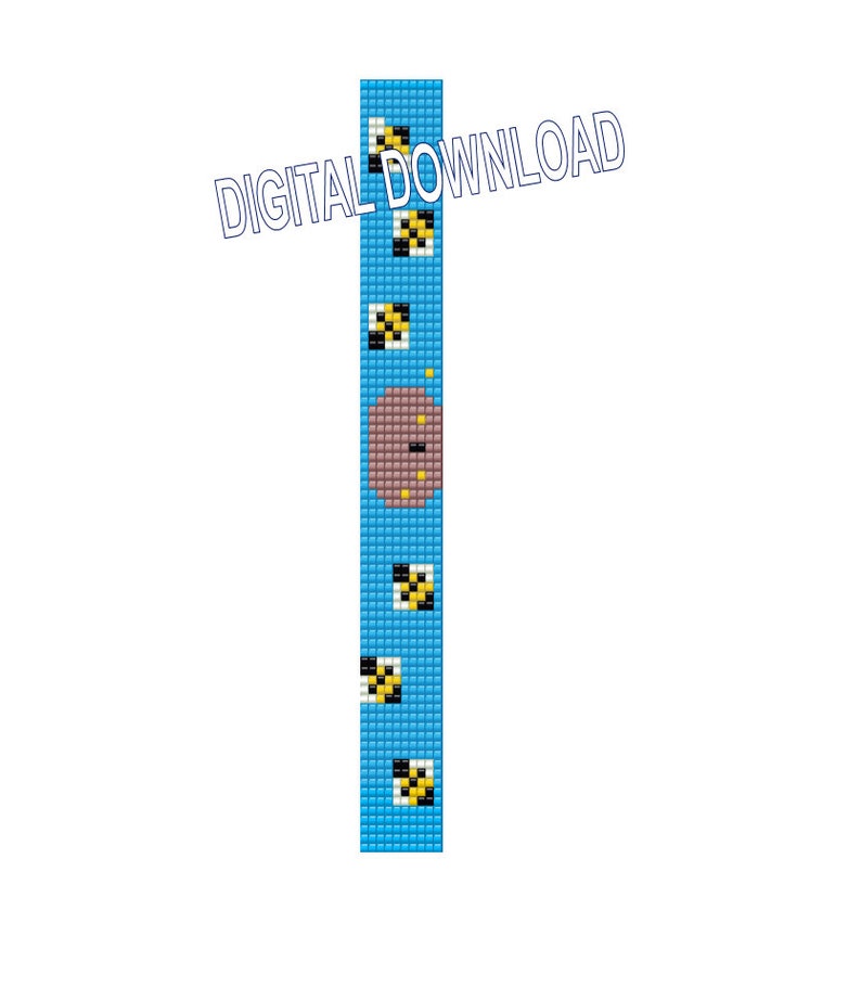 Bees Seed Bead Loom Bracelet - Etsy