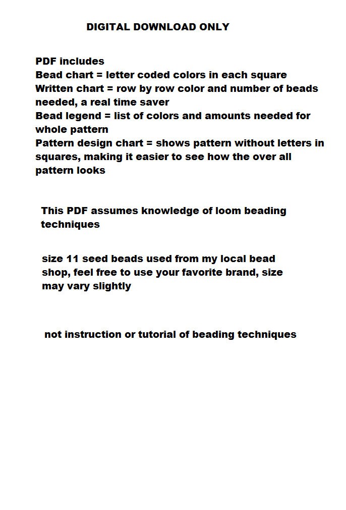 Squares in Chakra Colors Loom Pattern Cuff Style Bracelet - Etsy