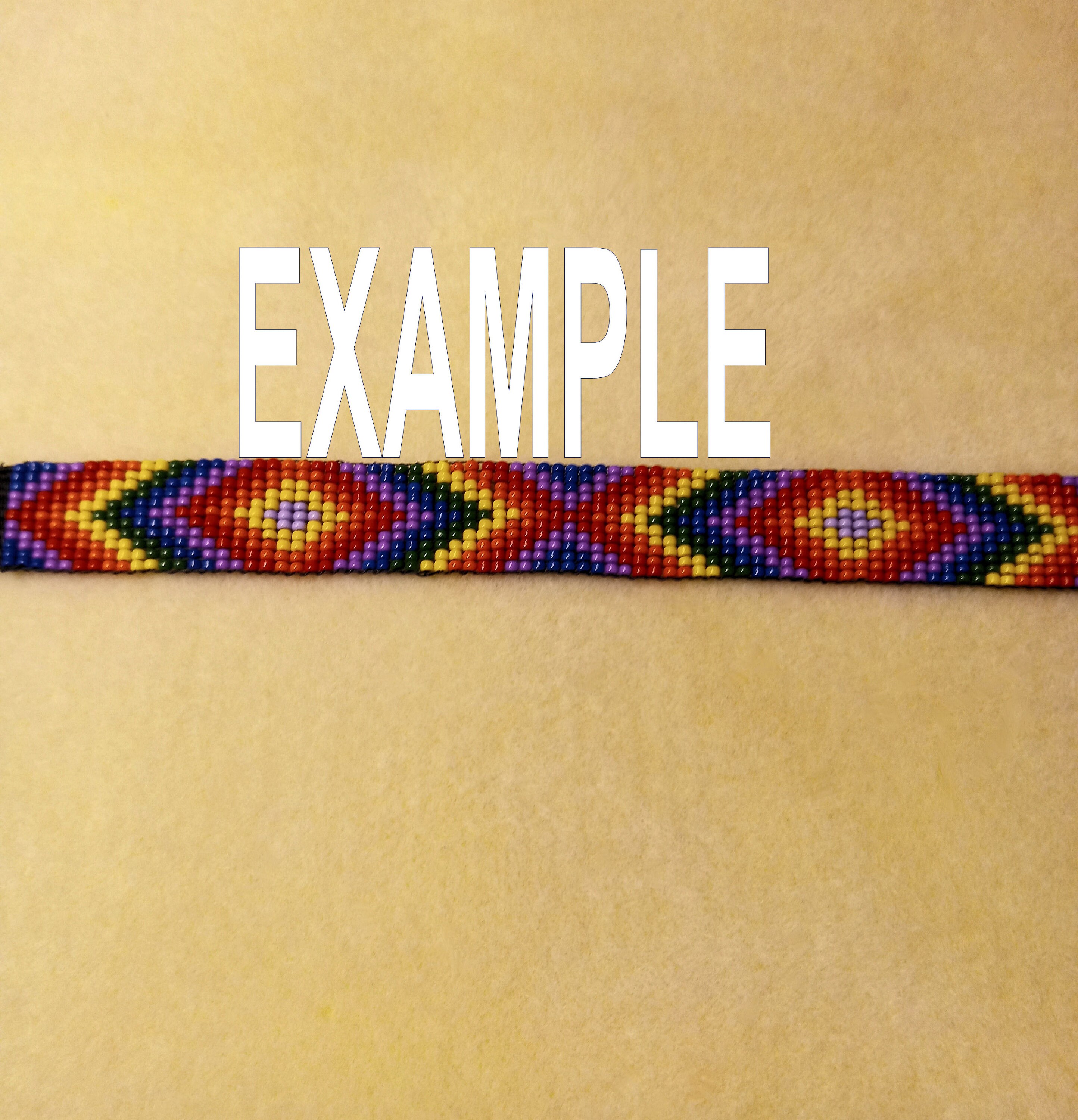 Colors Number 3 Bead Loom Bracelet Pattern - Etsy