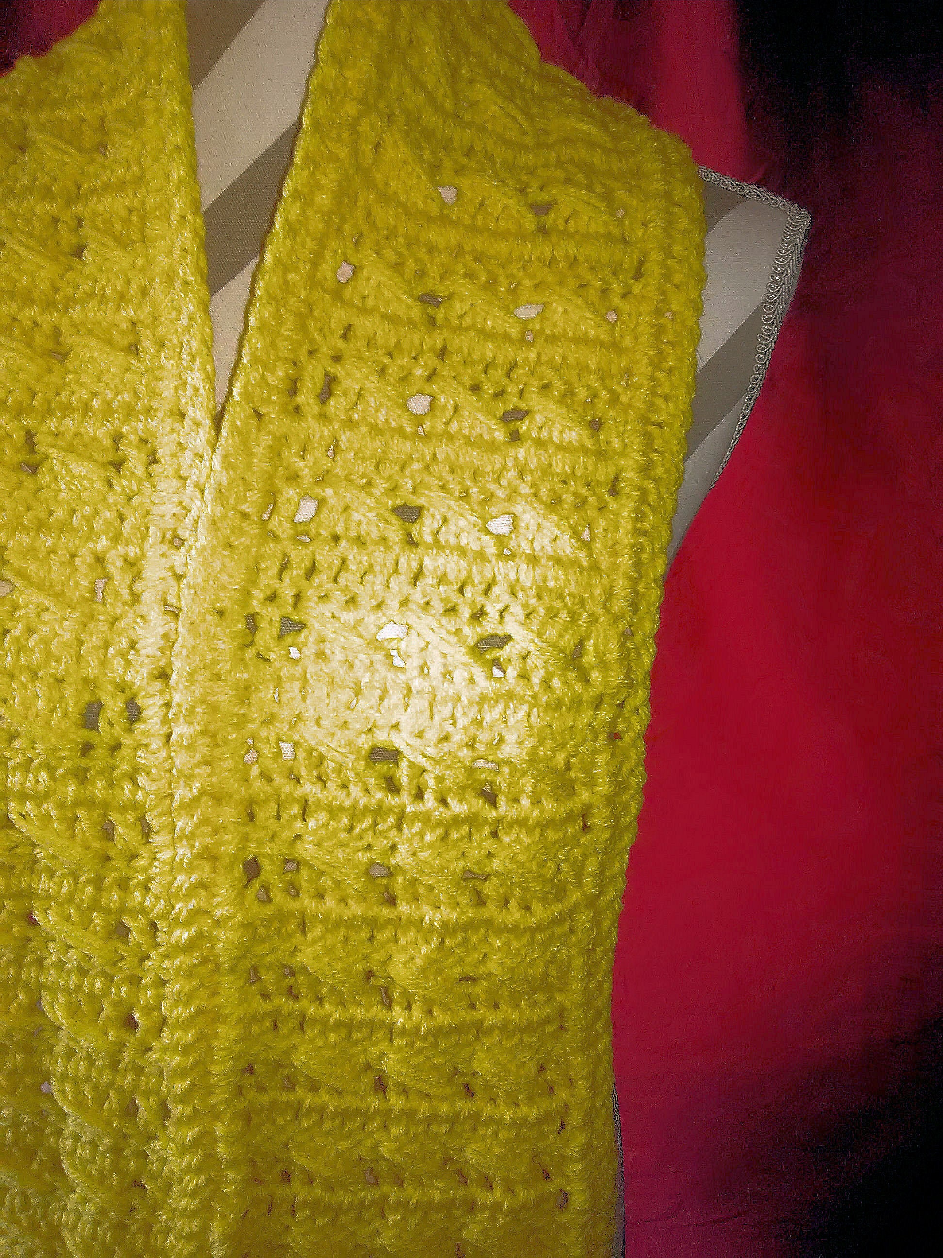 Cross-over Stitch Crochet Scarf Pattern - Etsy