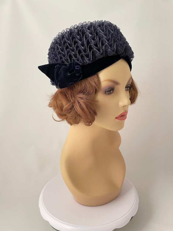 Vintage 1960s 60s blue - Gem