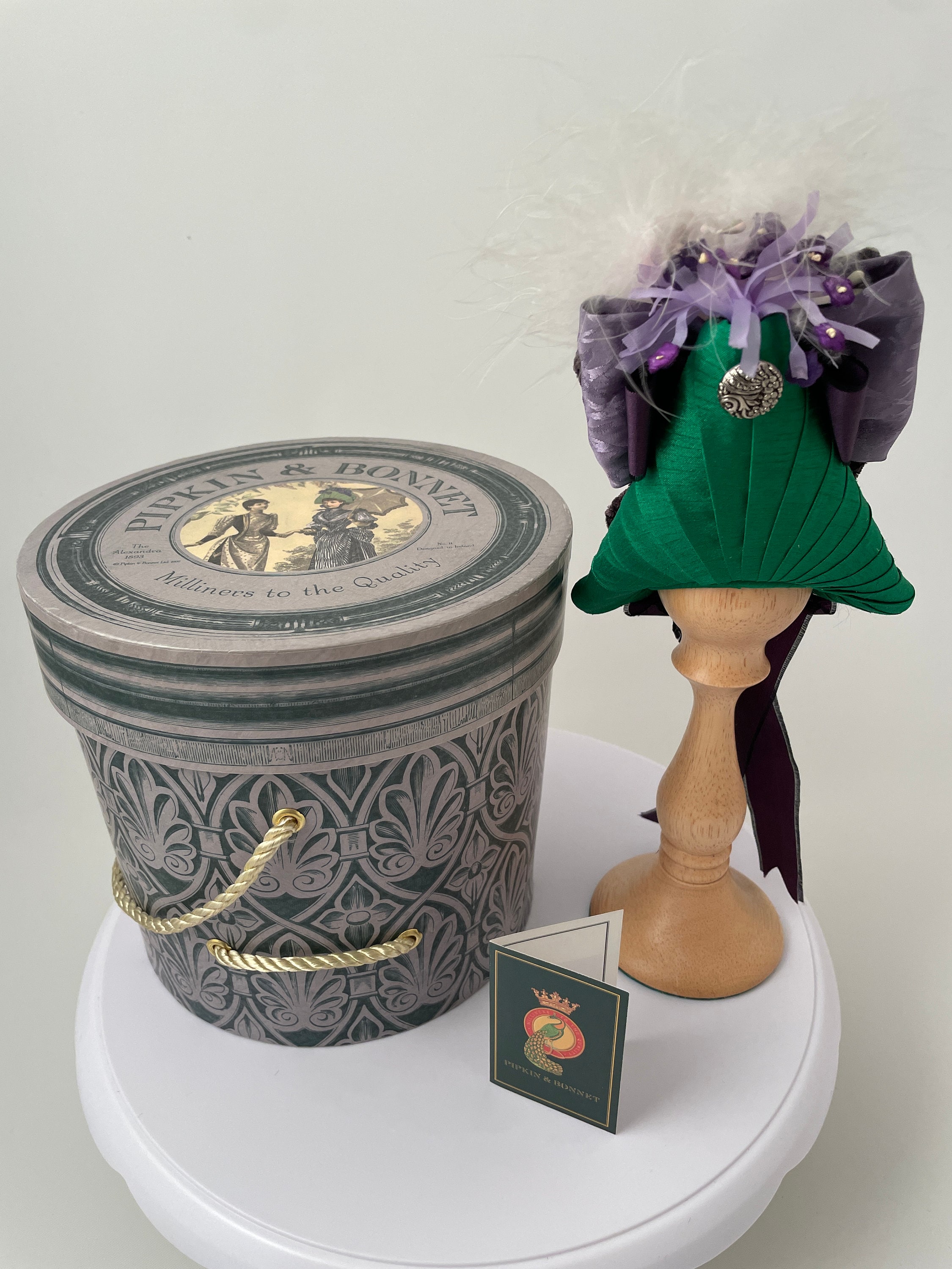 Pipkin & Bonnet the Alexandra Hat John Hine Miniature Hat - Etsy