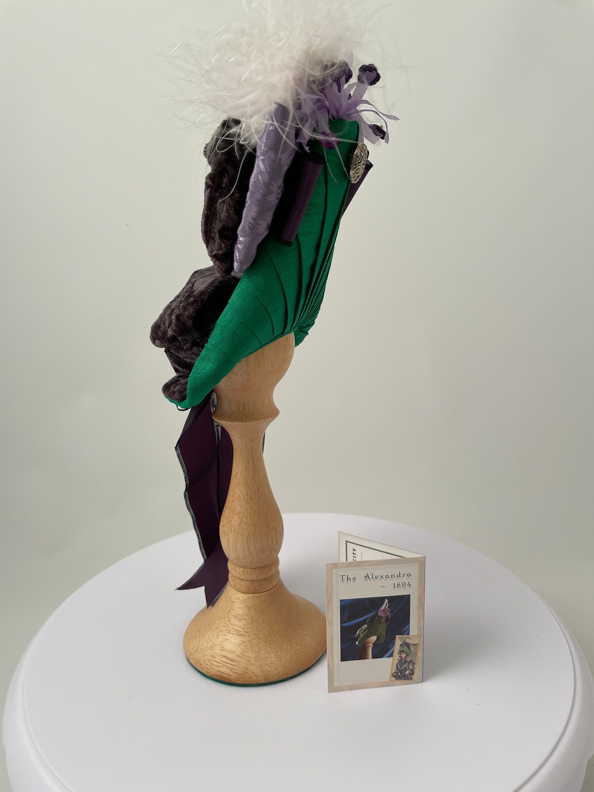 Pipkin & Bonnet the Alexandra Hat John Hine Miniature Hat - Etsy