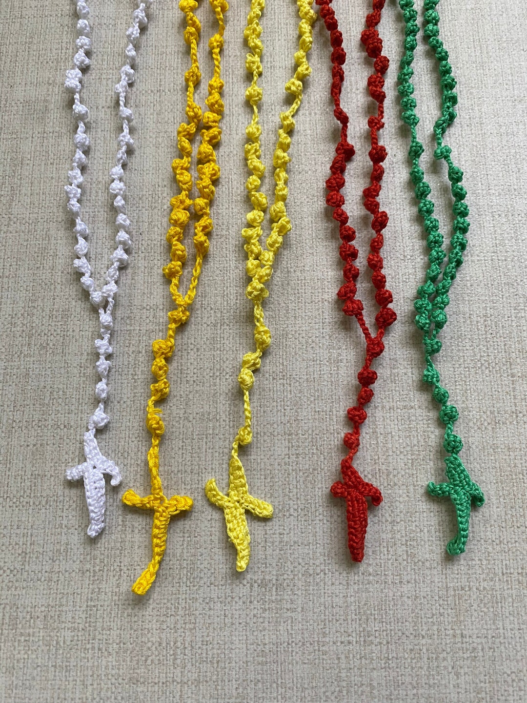 Handmade Crochet Rosary in Poland by Milena / Child's Rosary/ Rosaries ...