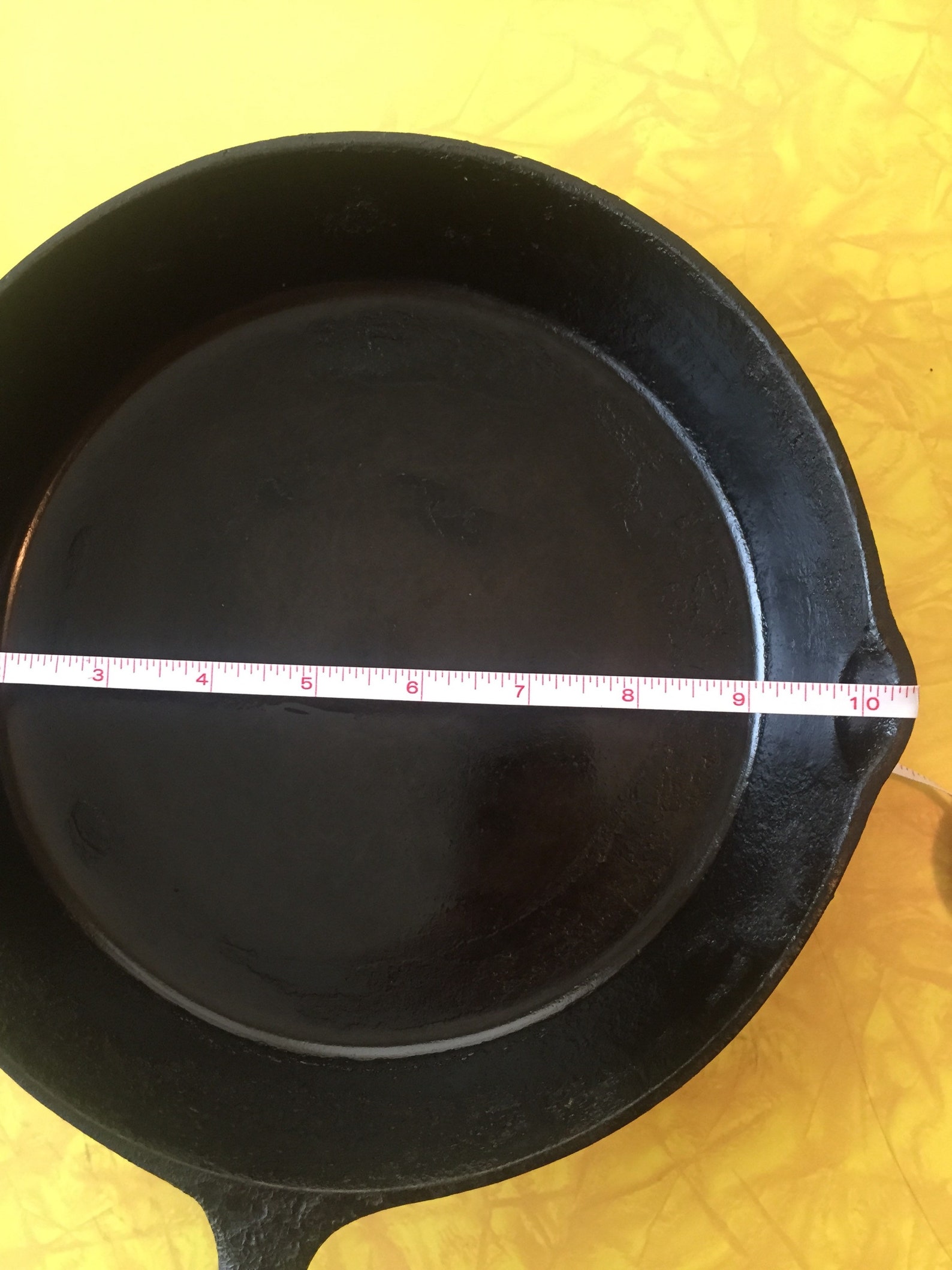 Cast Iron Skillet Pan Griddle Stove to Oven Medium 10.5 - Etsy