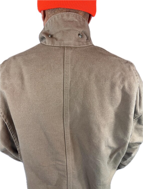 Vintage Tan Carhartt Blanket Lined Work Jacket Coat B… - Gem