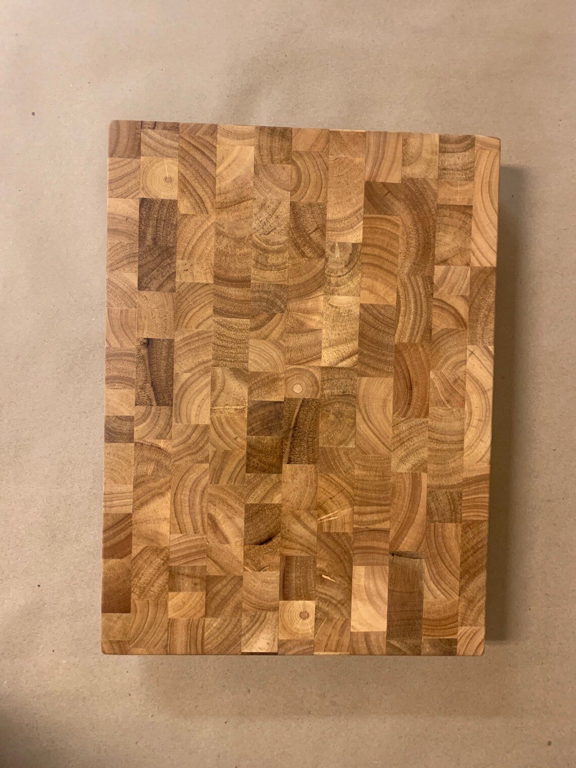 Maple End Grain Cutting Board - Etsy