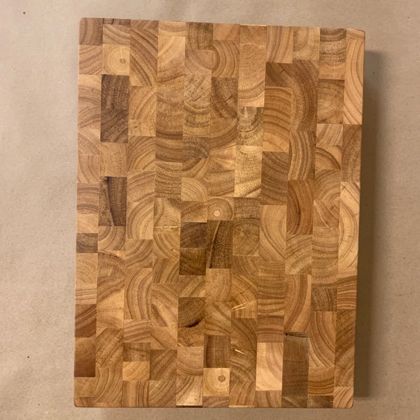 End Grain Cutting Board - Etsy