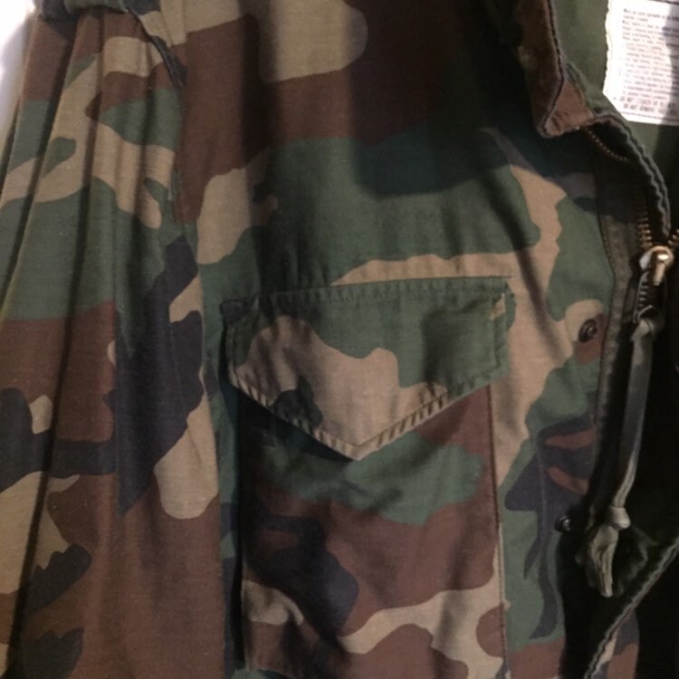 M65 Vintage Camo Army Military Green Work Hunting Jacket Coat - Etsy