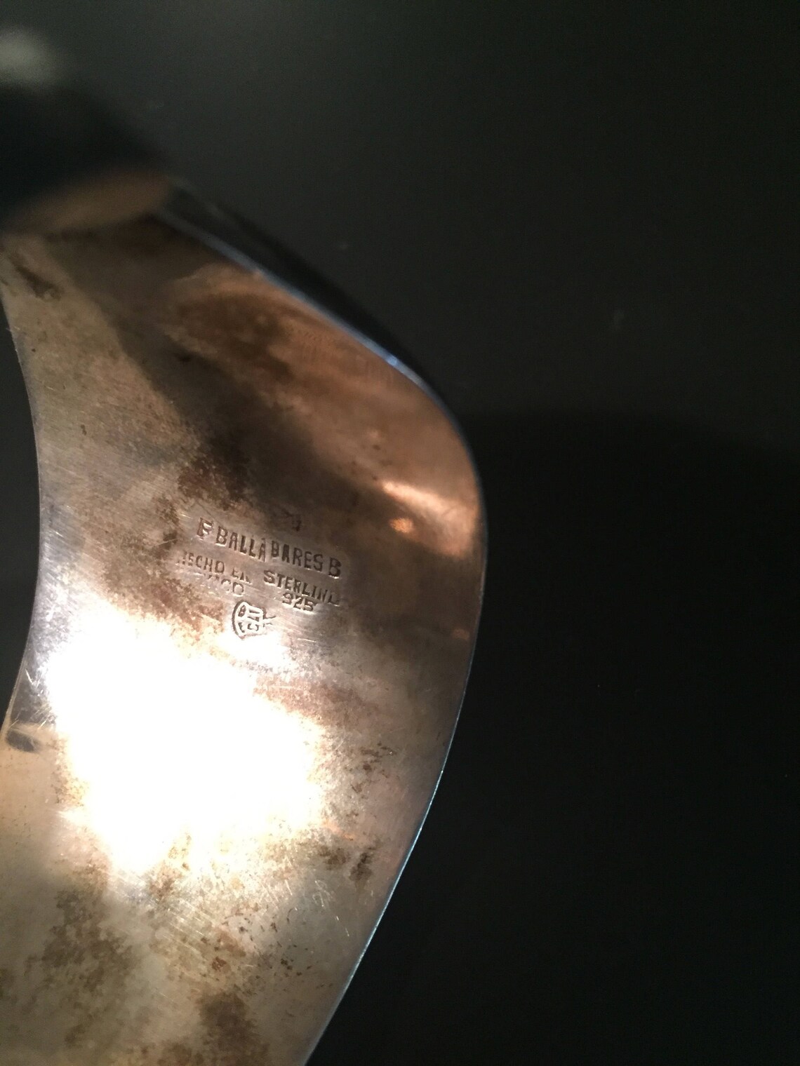 Vintage Sterling Silver and Abalone Hing Clamp Cuff Bracelet - Etsy