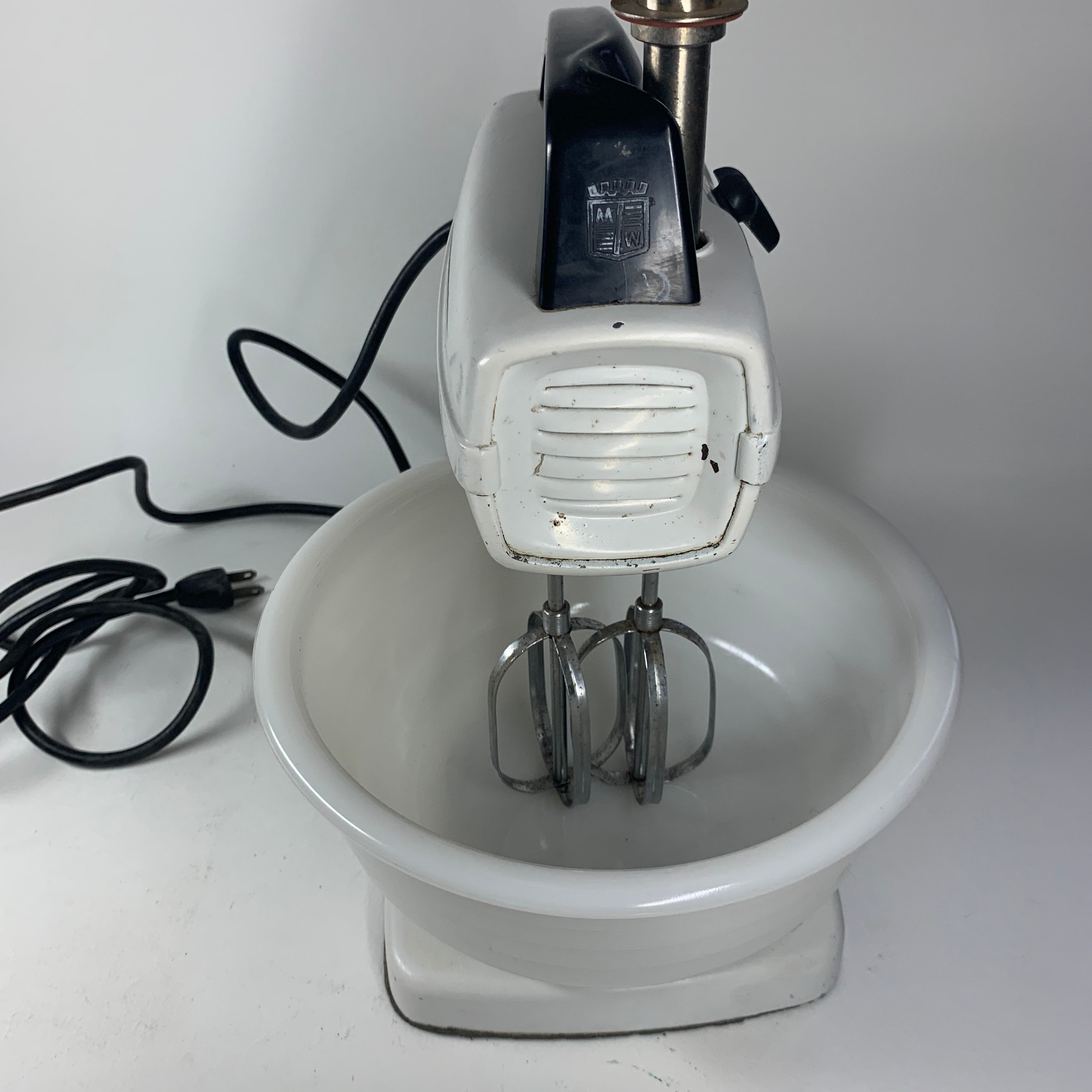 Vintage Mid Century Montgomery Ward Stand Mixer With Two Beaters and ...