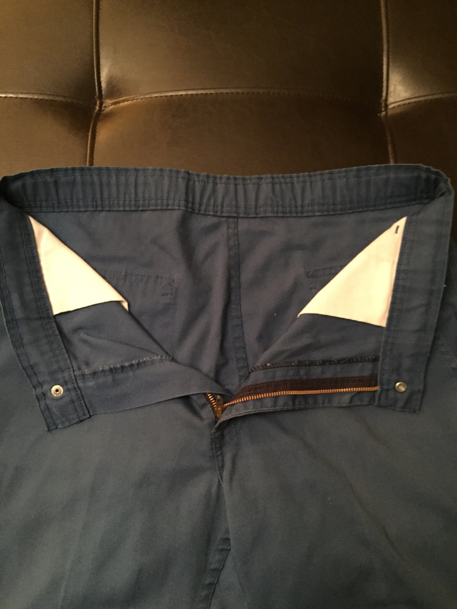 Men's Vintage Levi's Blue Pants Slacks With Snap | Etsy