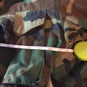 M65 Vintage Camo Army Military Green Work Hunting Jacket Coat Men's ...