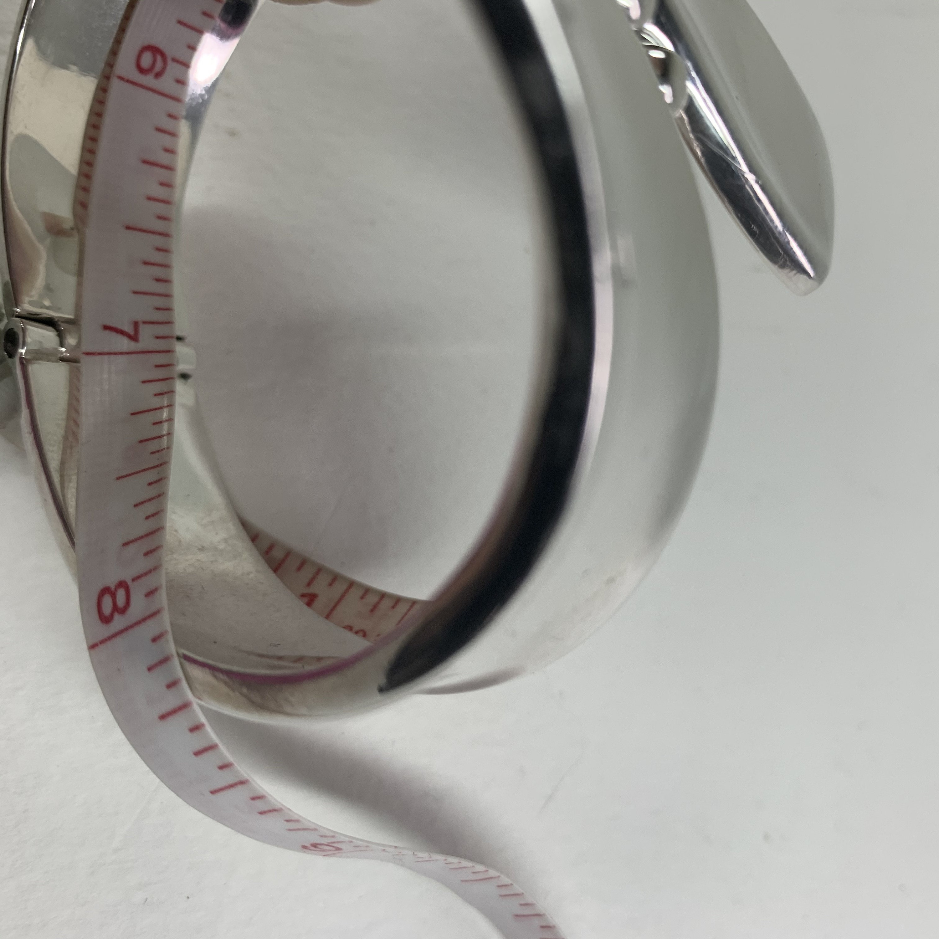 Vintage Sterling Silver Hinged Cuff Bracelet .925 Silver | Etsy