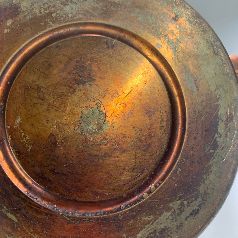 Vintage Copral Copper Tea Kettle Stove Top Coffee Tea Maker | Etsy