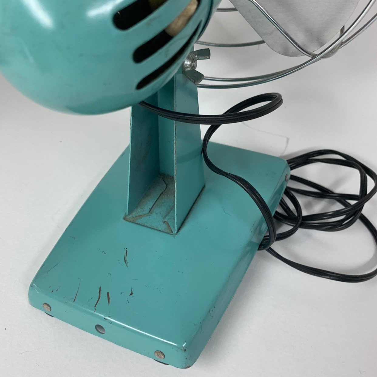 Vintage Eskimo Edison Mcgraw Turquoise Desk Table Fan With - Etsy