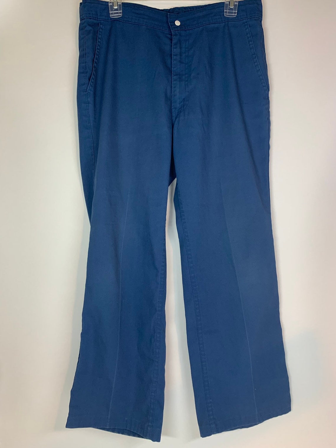 Men's Vintage Levi's Blue Pants Slacks With Snap | Etsy