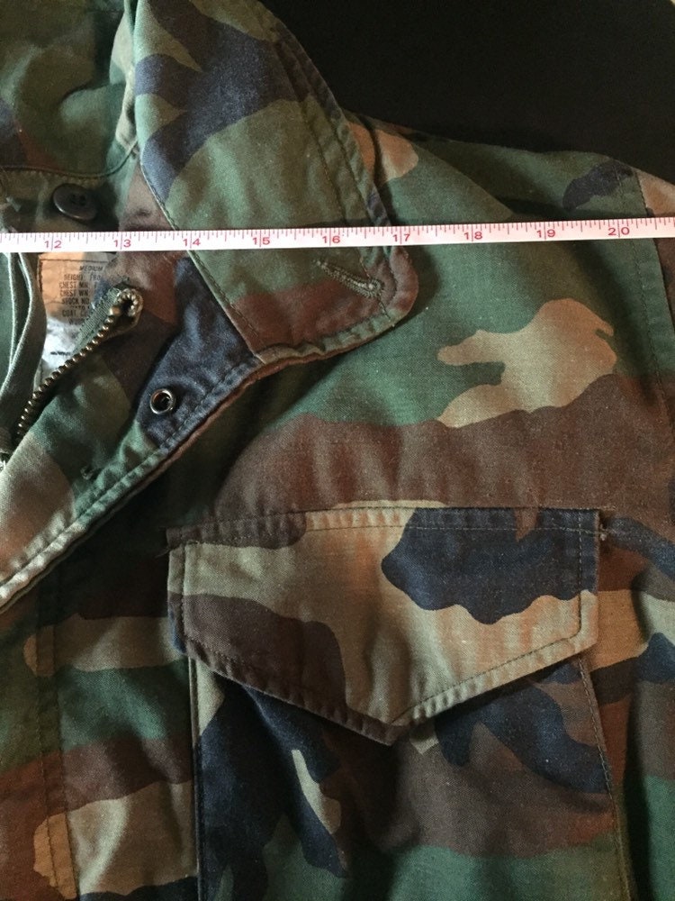 M65 Vintage Camo Army Military Green Work Hunting Jacket Coat - Etsy
