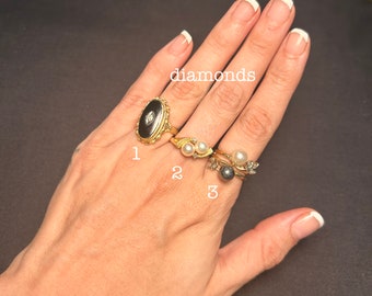 Vintage Stackable Rings - Etsy