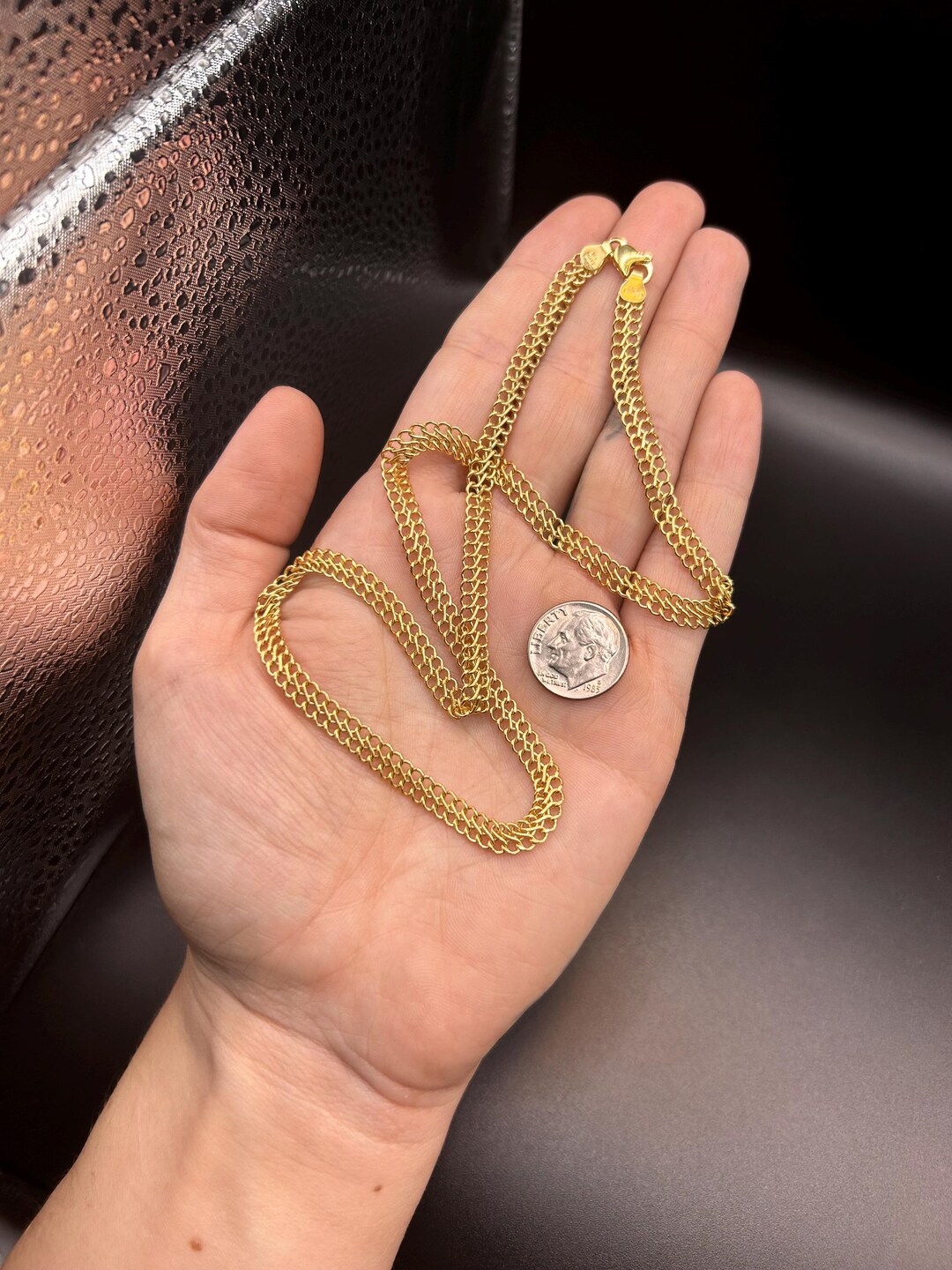 Estate Stackable 18k Gold Mixed Chains Necklaces 10/15/24 LOT C - Etsy