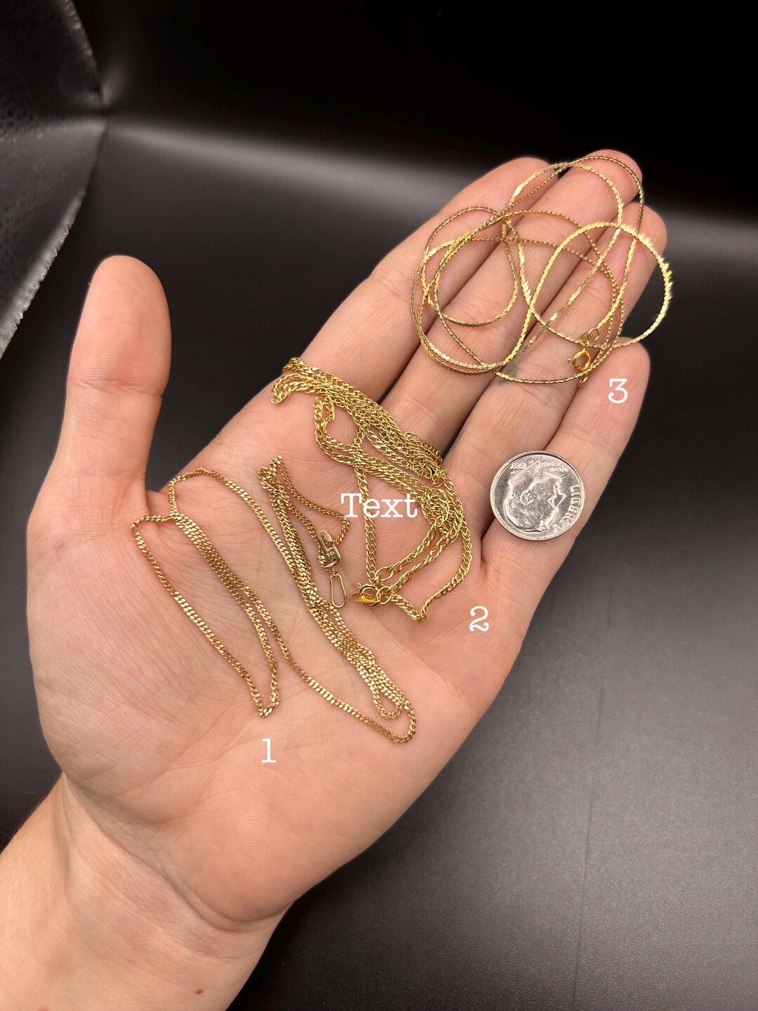 Estate Stackable 14k Gold Mixed Chains Necklaces 10/21/24 LOT G - Etsy