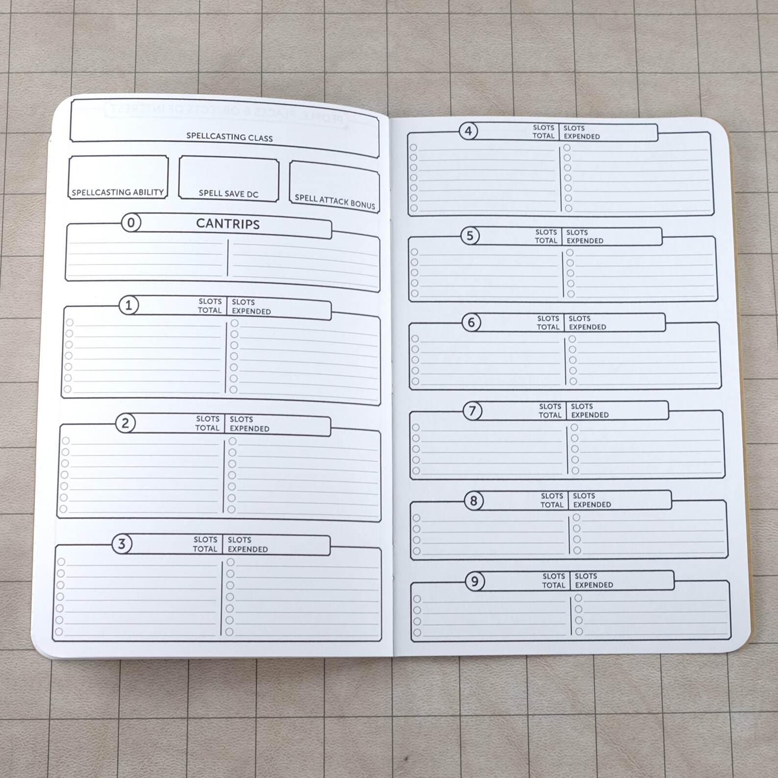 Monk Notebook - Large Dungeons and Dragons 5e Character Journal - Etsy