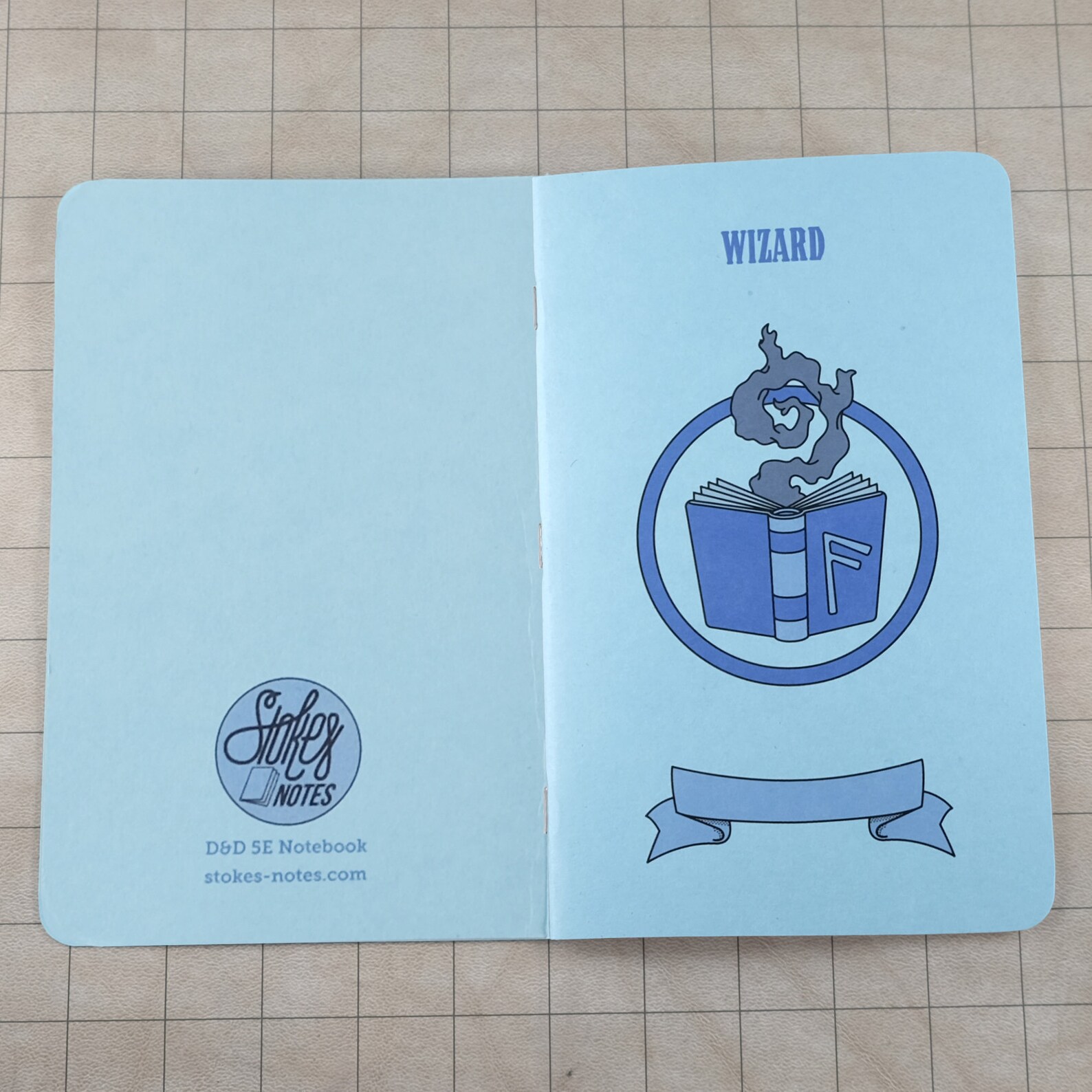 Wizard Notebook Large Dungeons and Dragons 5e Character | Etsy