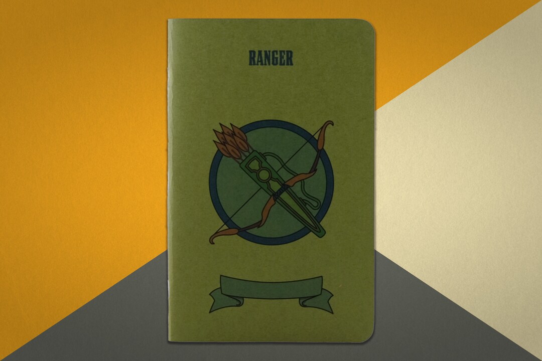 Ranger Notebook - Large Dungeons and Dragons 5e Character Journal - Etsy