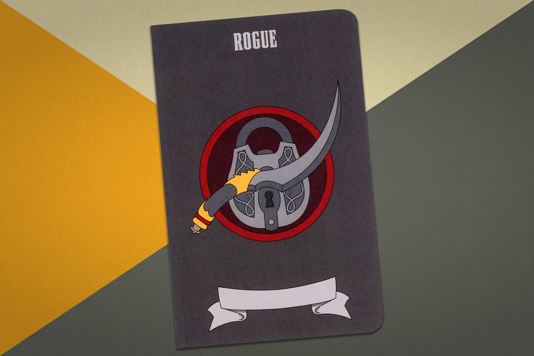 Rogue Notebook Large Dungeons and Dragons 5e Character Journal - Etsy