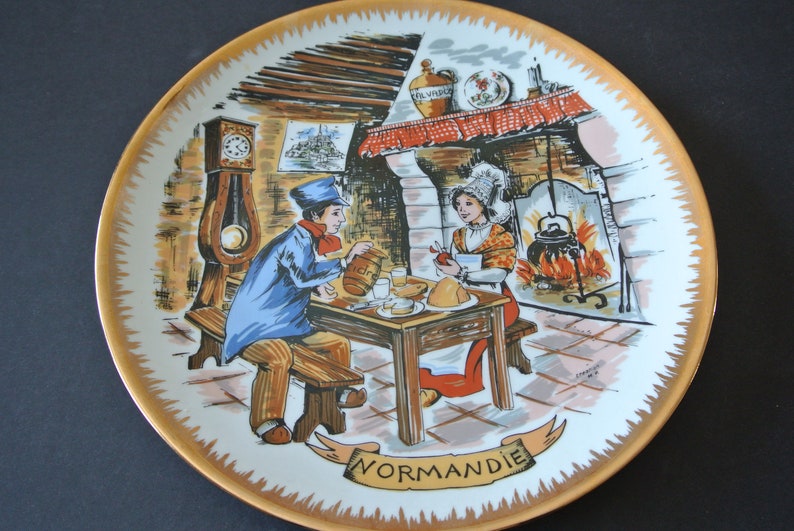 Plate Nem Décor France normandy Collection - Etsy