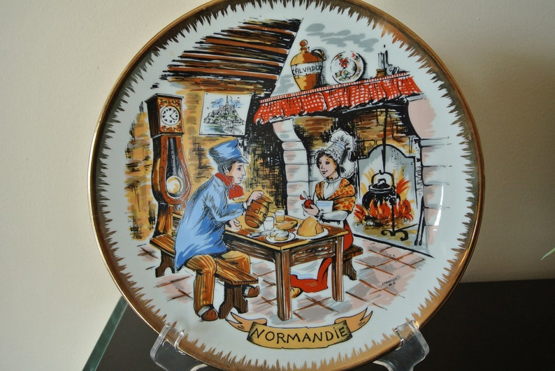 Plate Nem Décor France normandy Collection - Etsy
