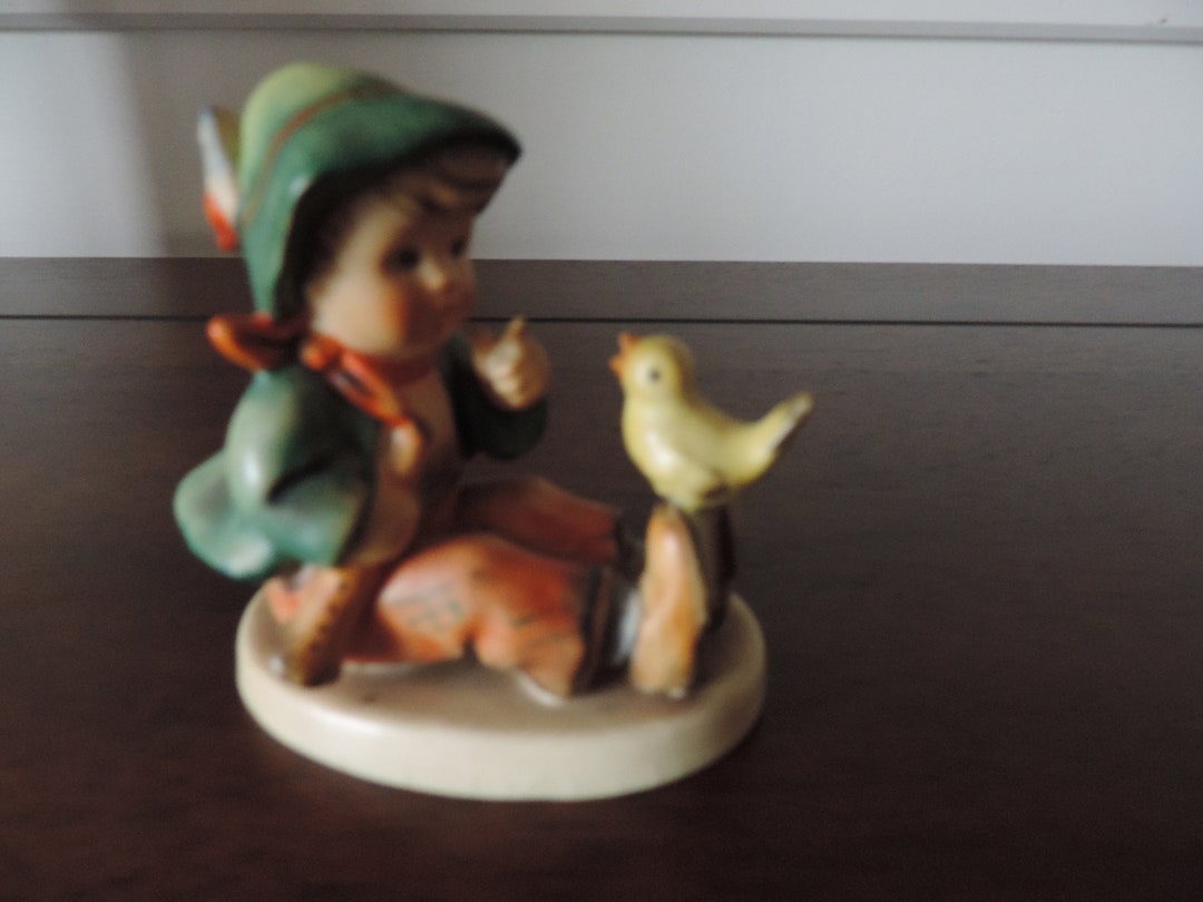 Goebel Figurine M.J. Hummel Singing Lesson 63 Authentic - Etsy