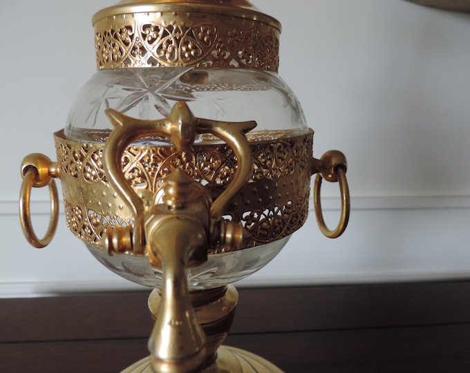 Decorative Samovar - Metal and Glass - Etsy