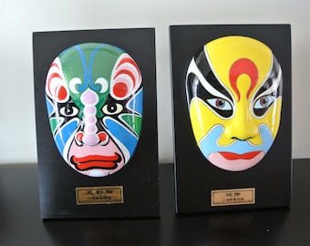 Chinese Opera Masks | Etsy