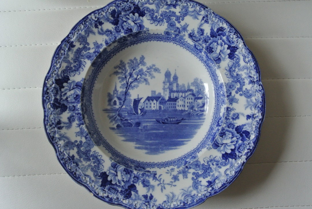 Deep Plate Winkle and Co. England Antique - Etsy