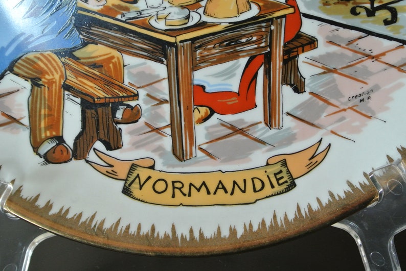 Plate Nem Décor France normandy Collection - Etsy