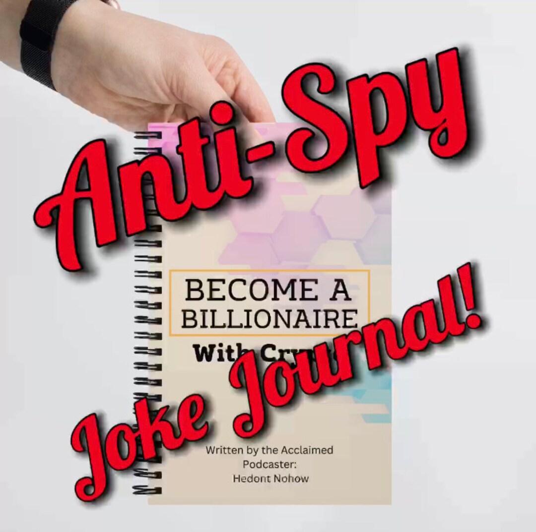 Joke Journal the Uninteresting Diary Crypto - Etsy