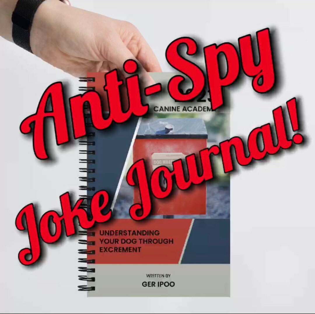 Joke Journal! the Uninteresting Diary- Dog Poop - Etsy