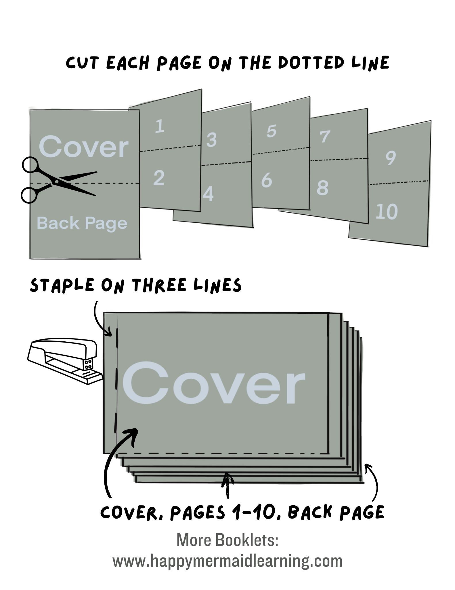 Instant Download Printout! I Made This Book- Bugs! Kids Educational ...