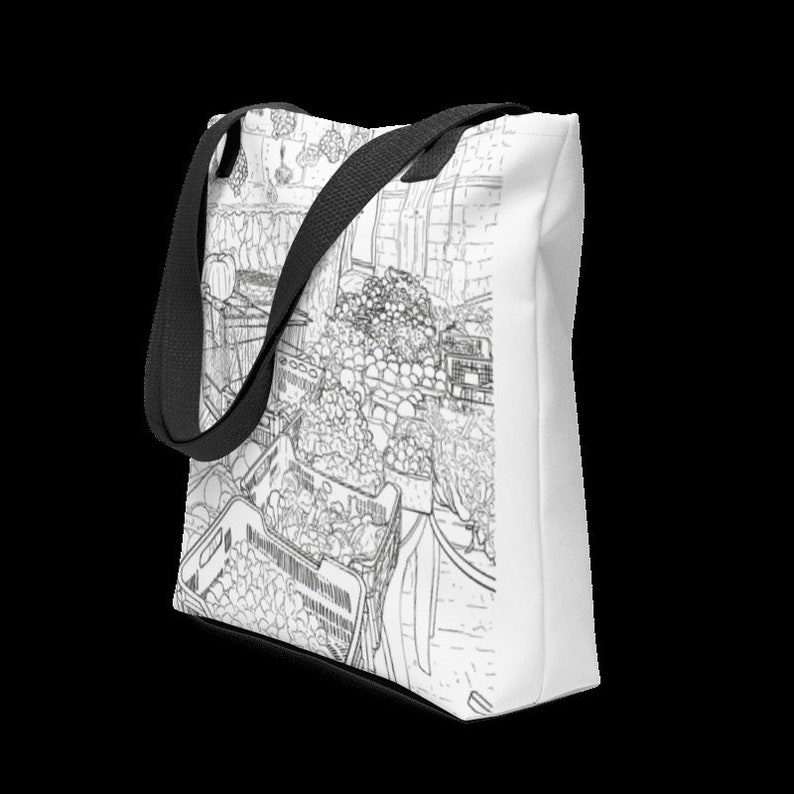 Adult Coloring Tote Bag! Ports of Call: Bari, Italy- Relaxing ...