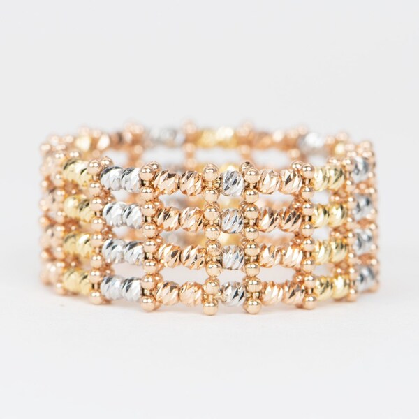 Tri Color Rings - Etsy