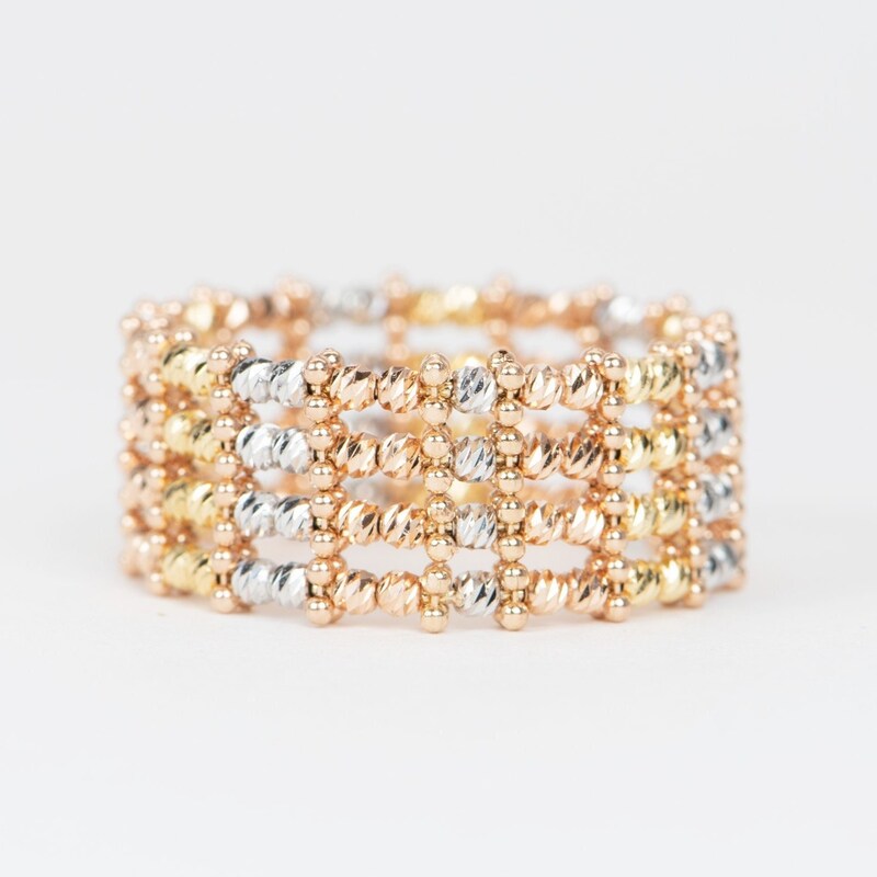 Tri Color Rings - Etsy