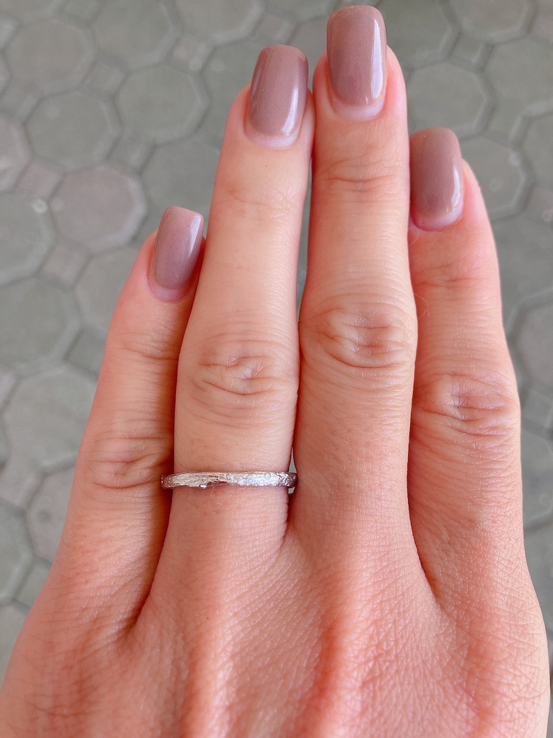 Diamond Sprinkle Twig Tree Branch Casted 14K Gold Ring Wedding - Etsy