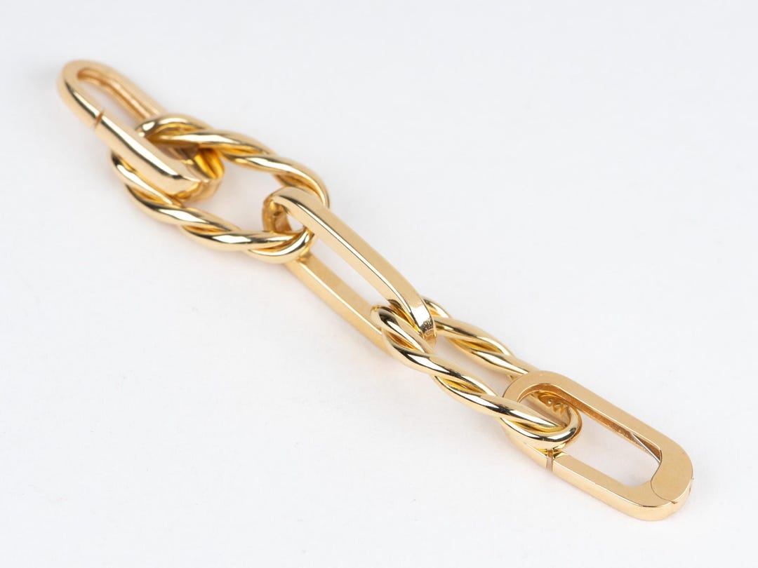 18K Gold Chain Connector Extension for Necklace Bracelet Chain ...