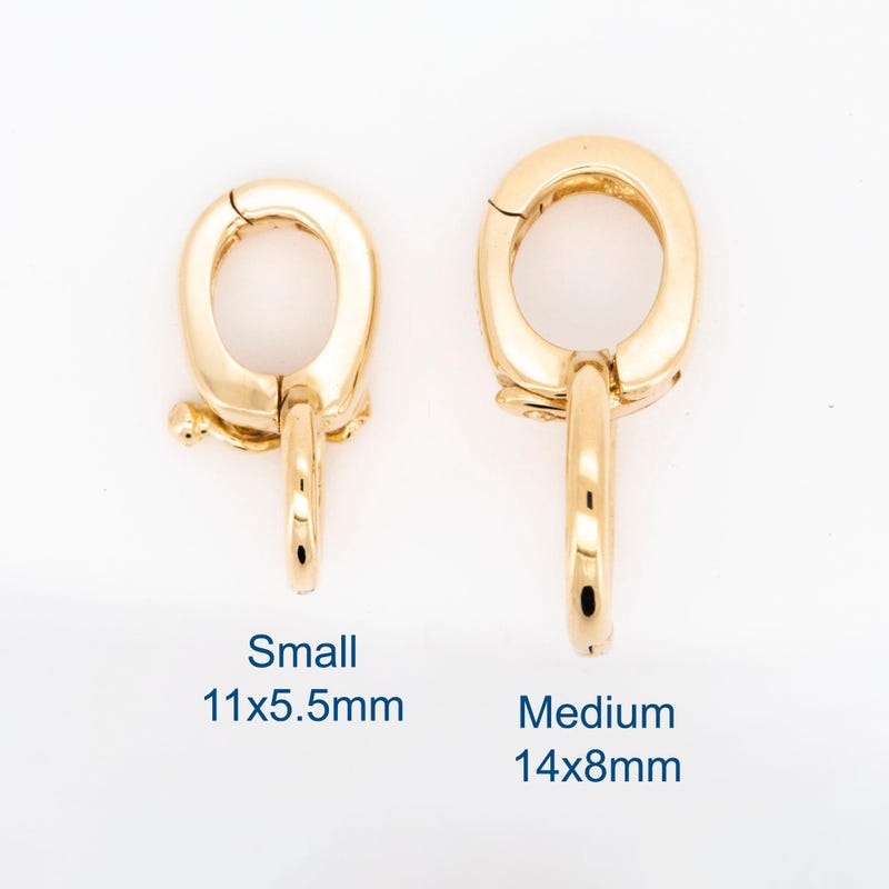 Solid Gold Bail Pendants - Etsy