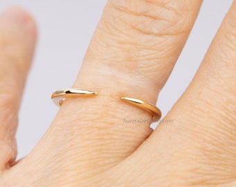 Open Wedding Band - Etsy