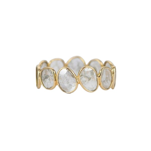 Diamond Slice Ring - Etsy