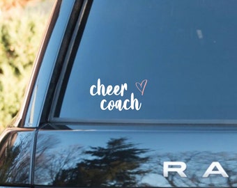 Cheer Car Decal - Etsy