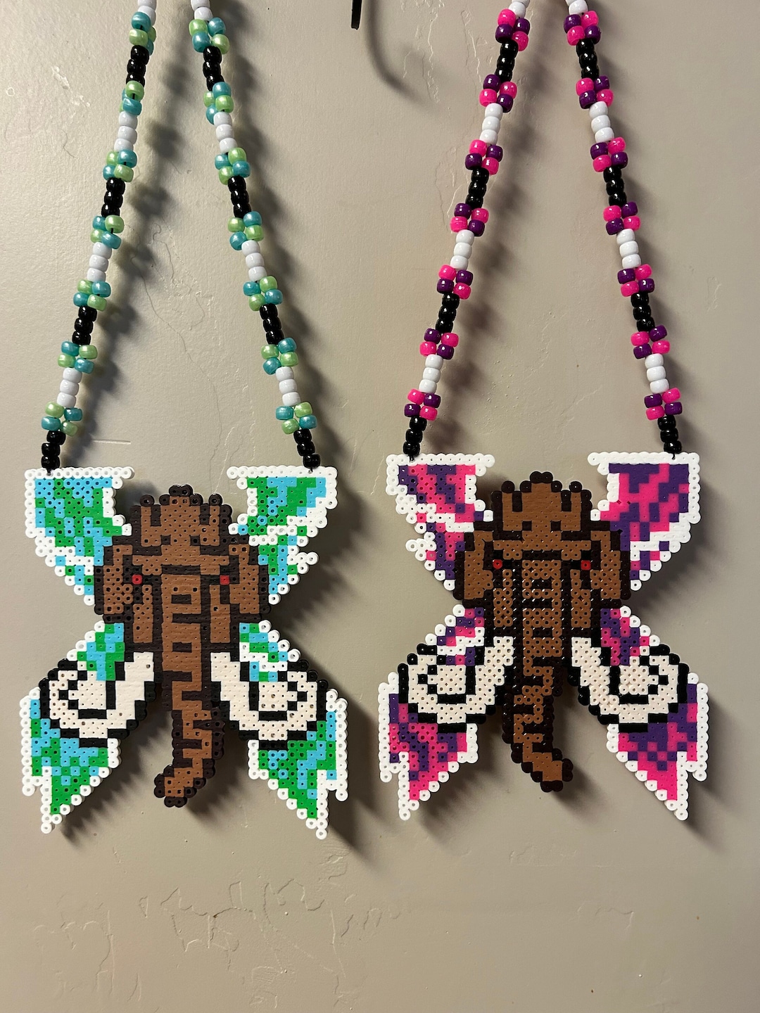 Excision Wooli Perler Kandi Necklace Etsy