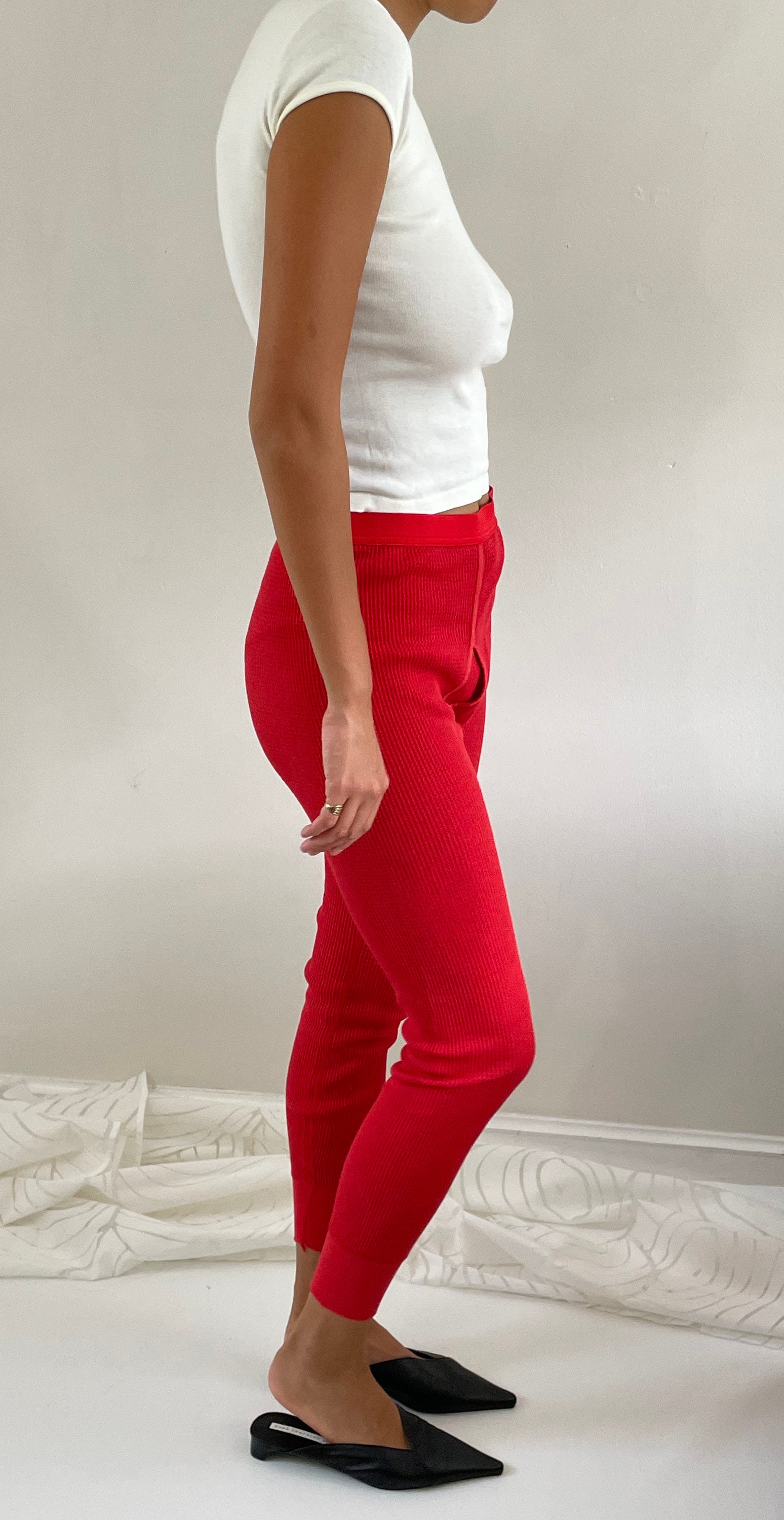 70s Red Thermal Long Johns / Vintage Red Thermal Boyfriend - Etsy